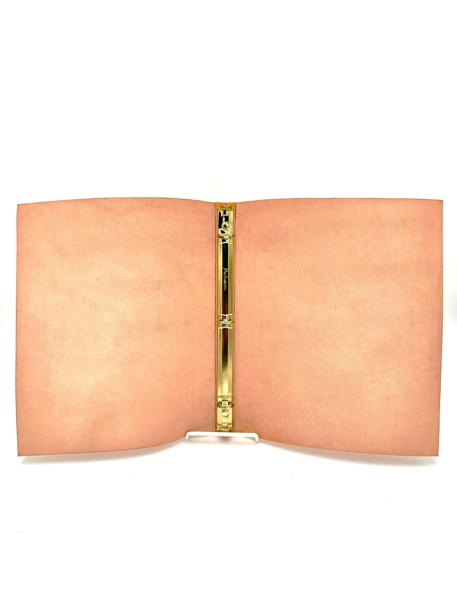 Durable Leather Menu Binder Soft Cover Full Letter | Free engraving ...