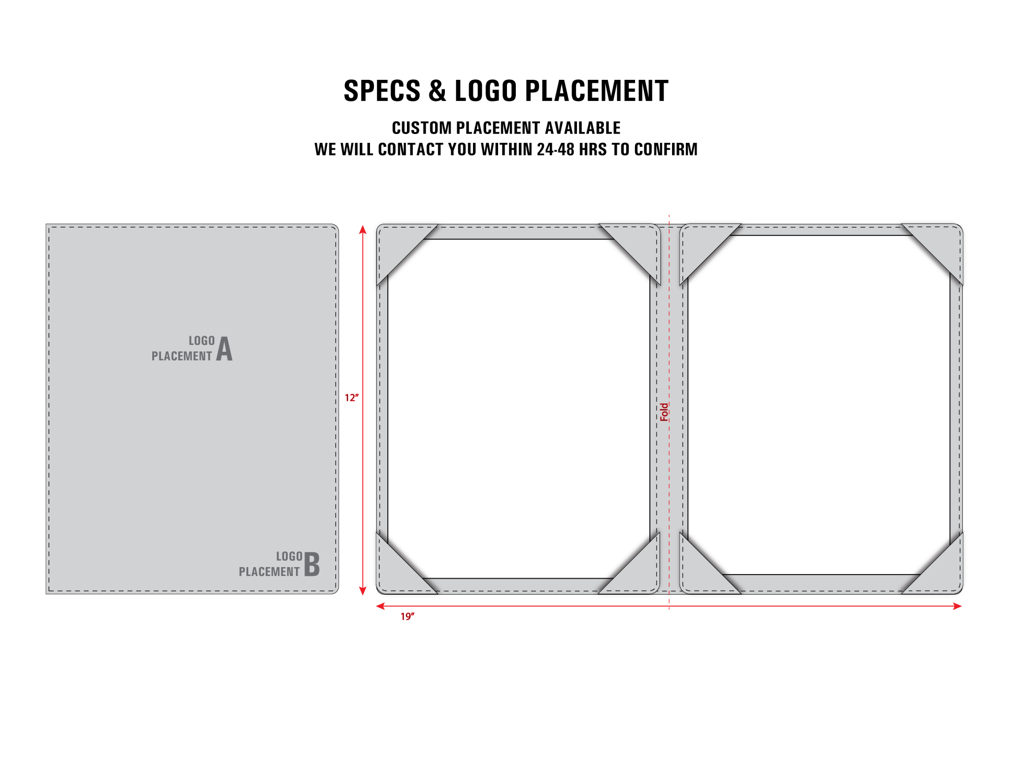 Leather Menu Book with Thick Inserts and Corner Tabs | Free engraving ...