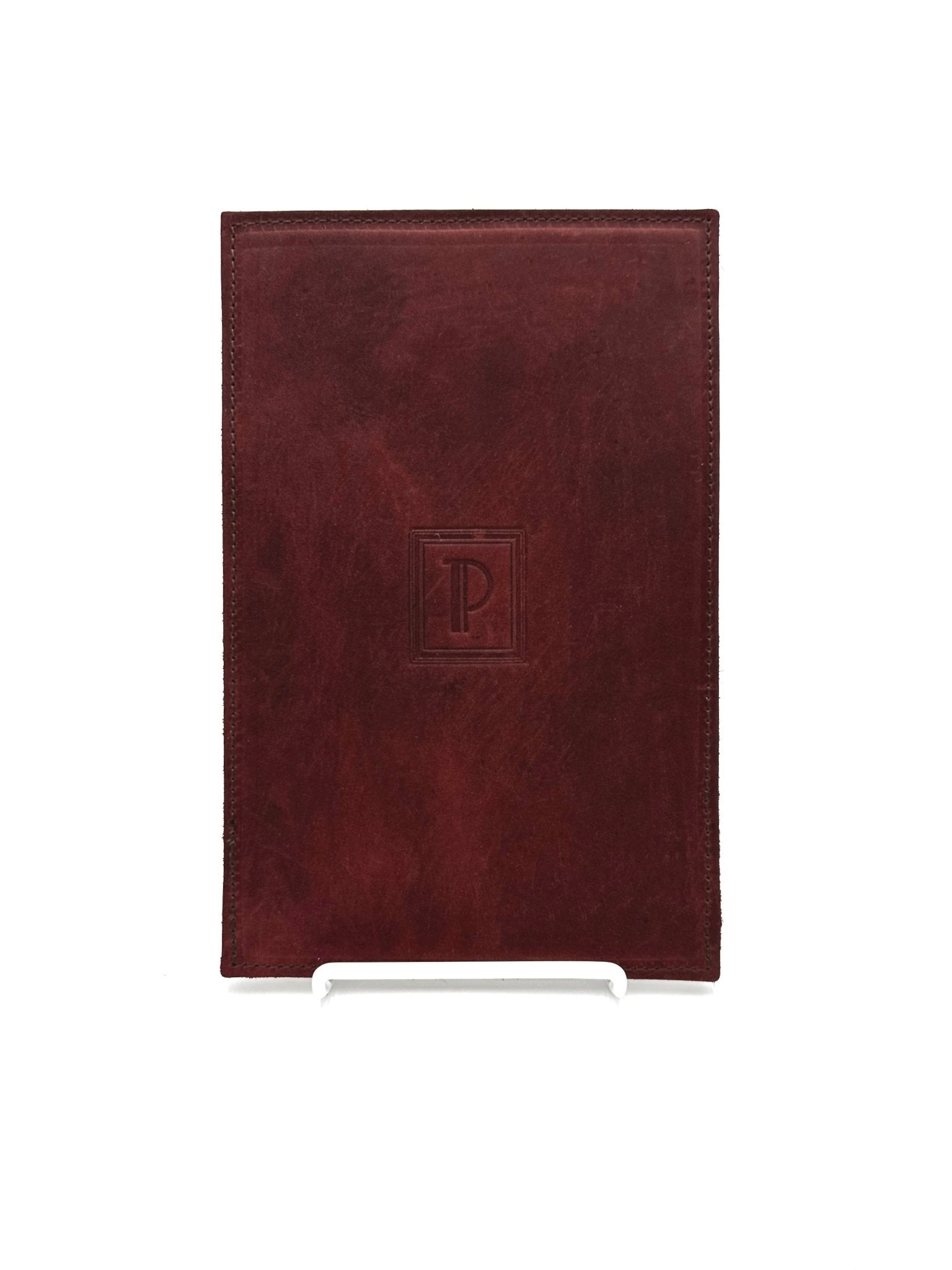Stylish Leather Menu Flat Half Letter (Landscape) | Free engraving ...
